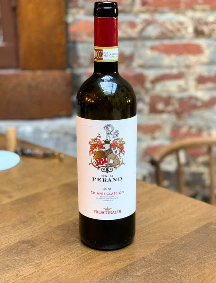 Dans notre verre cette semaine: le Chianti Classico 2016 de Frescobaldi ...