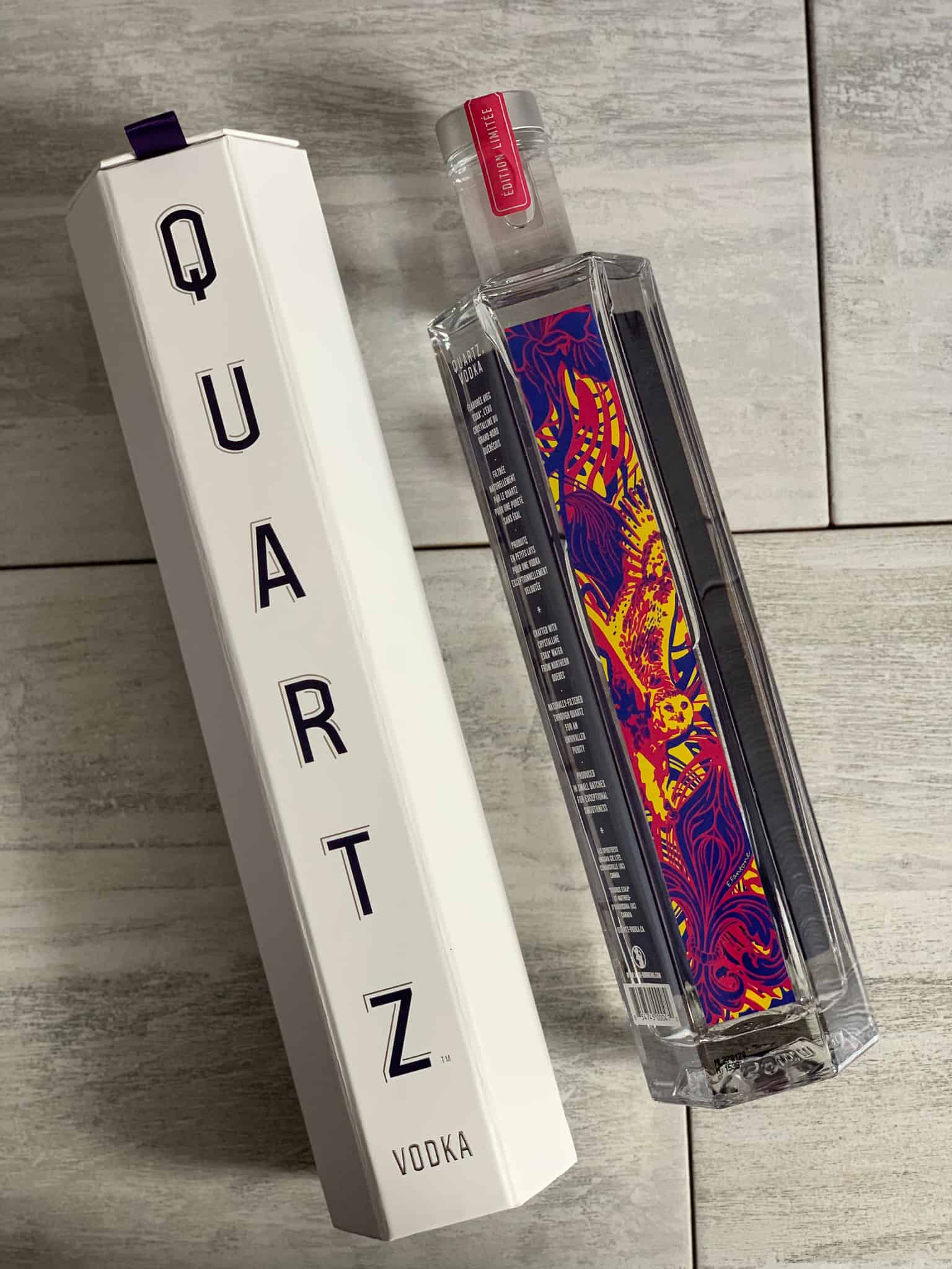 La vodka Quartz en mode colorée - Urbaine City