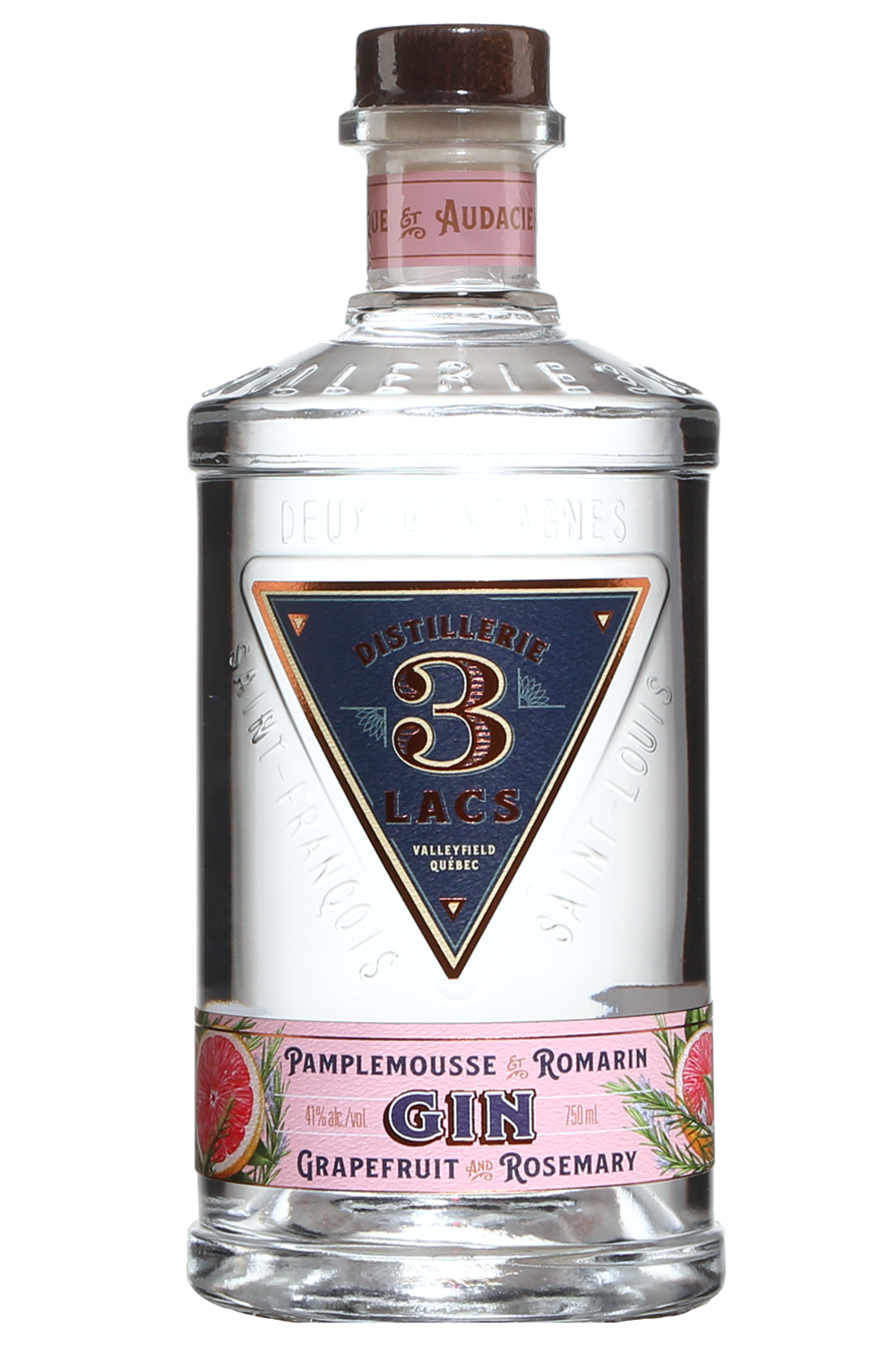 Cocktail au gin Pamplemousse et Romarin de la Distillerie 3 Lacs ...