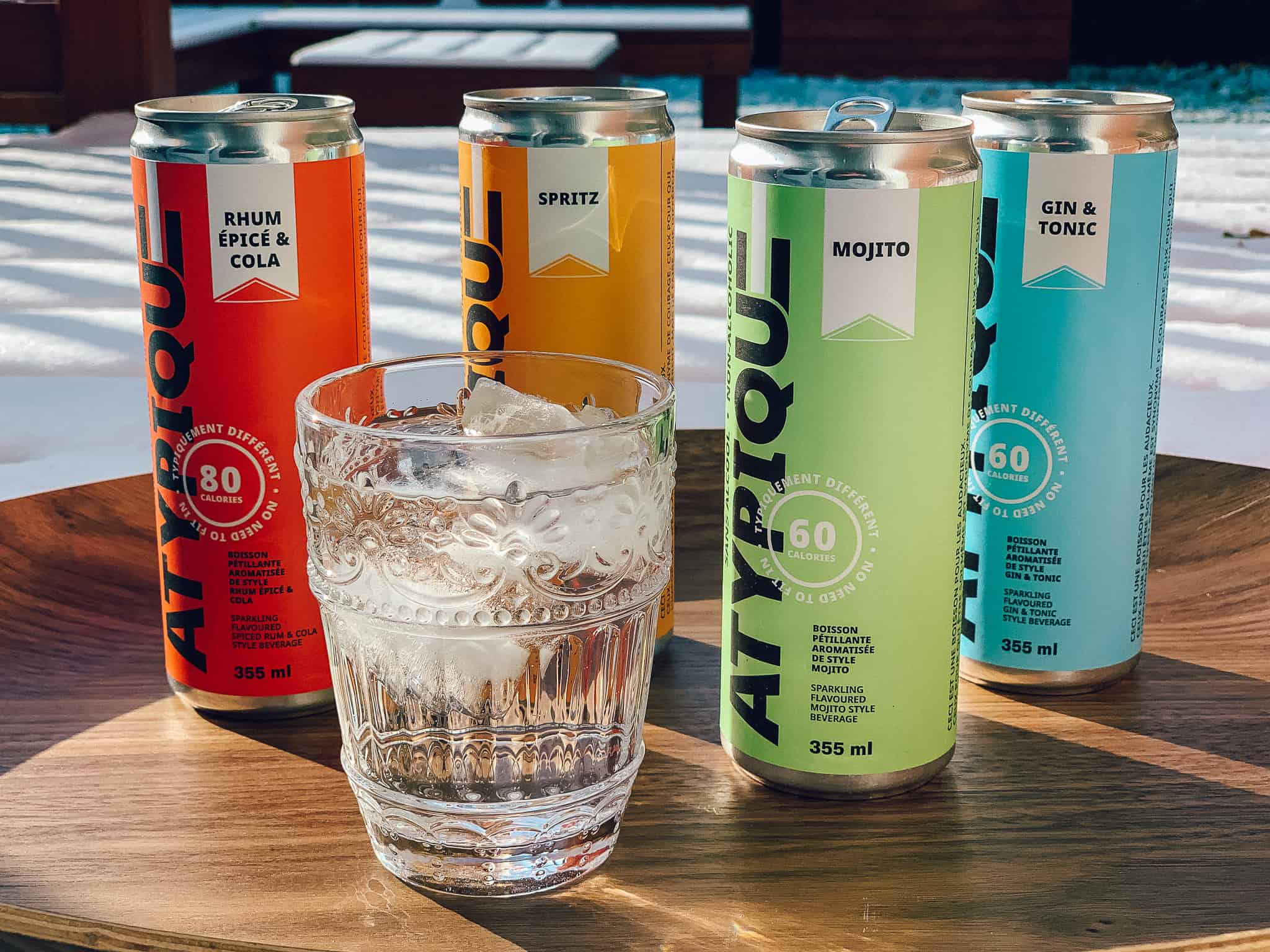 Atypiques: alcohol-free beverages that taste like the real deal ...