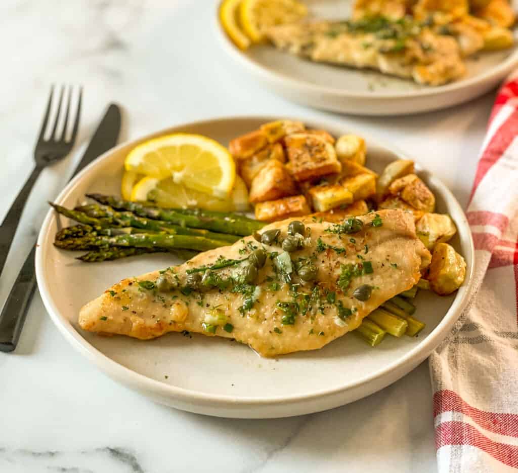 Grilled Turkey Cutlets with Lemon, Capers and White Wine Sauce ...