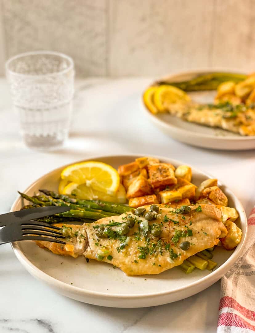 Grilled Turkey Cutlets with Lemon, Capers and White Wine Sauce ...