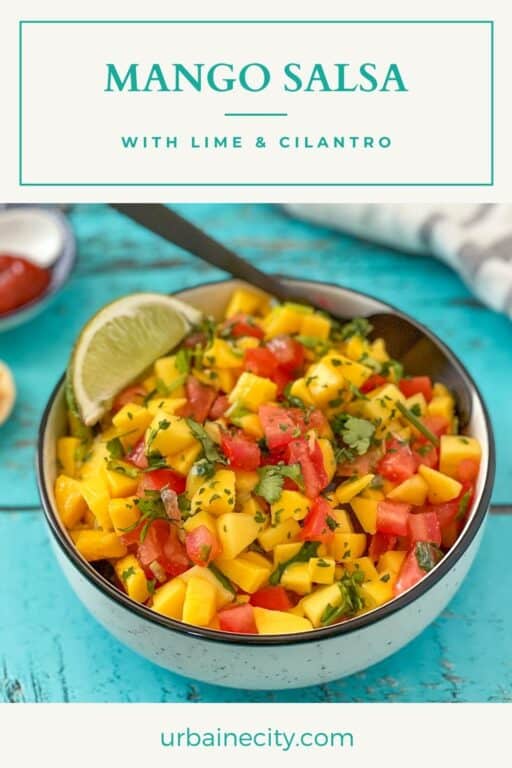 Mango, lime and cilantro salsa recipe - Urbaine City