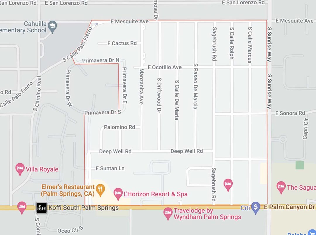 Self-Guided Palm Springs Mid-Century Homes and Door Tour - Urbaine City