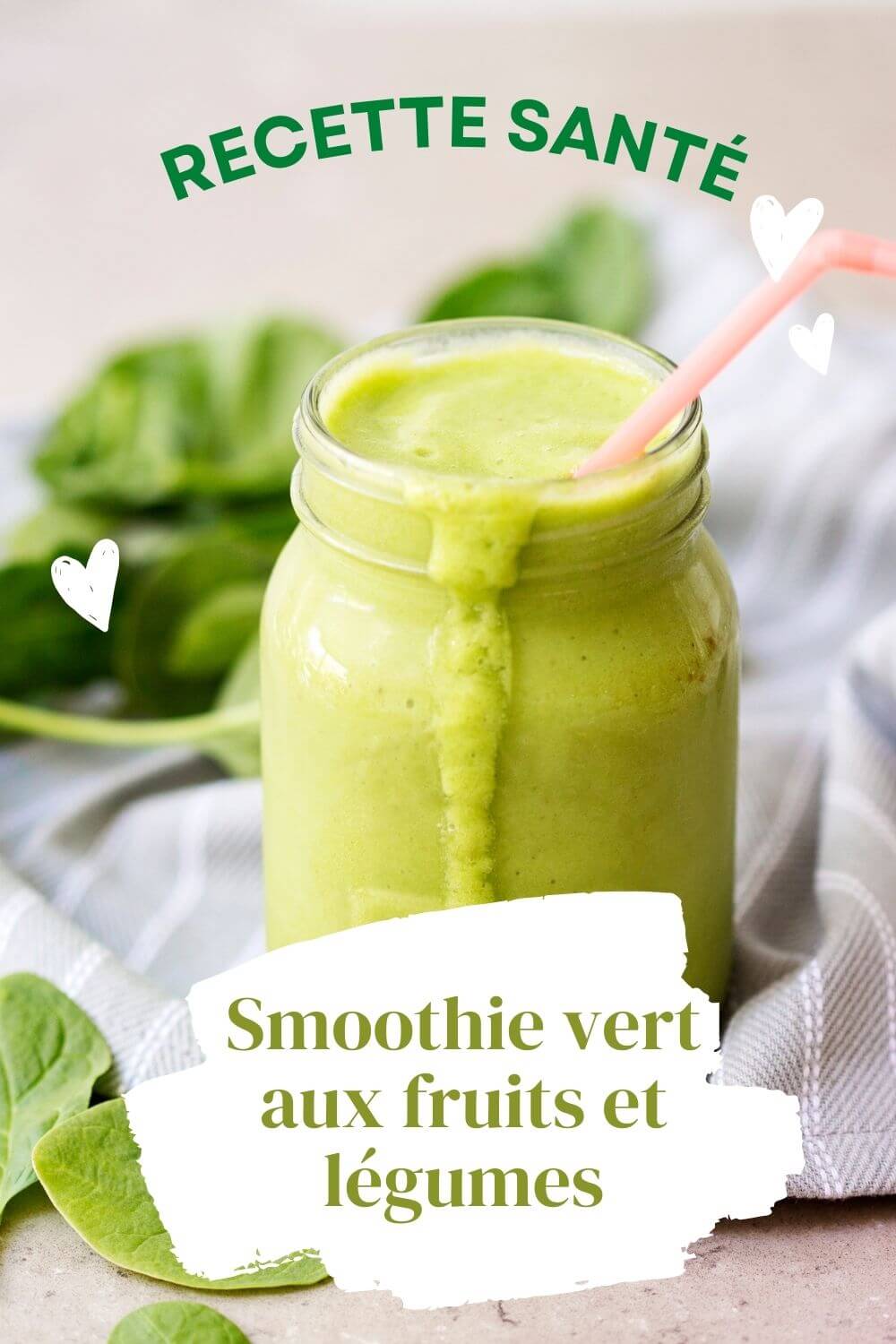 Smoothie vert aux fruits et aux légumes - Urbaine City