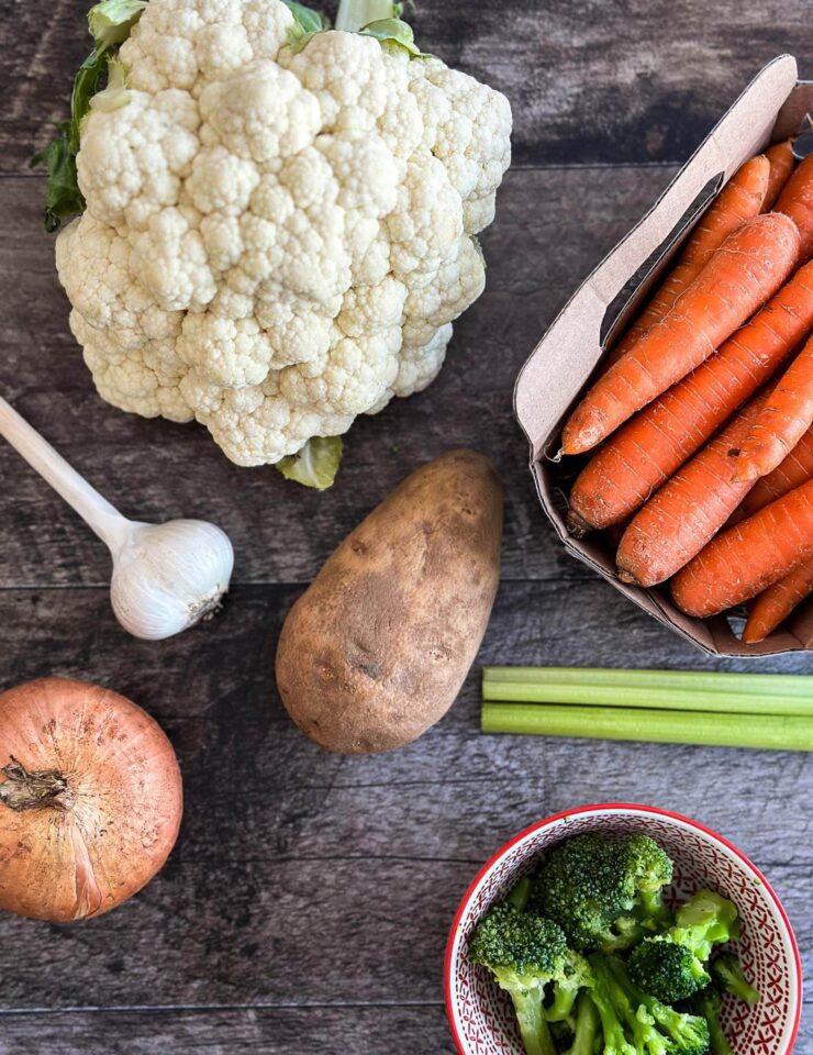 Healthy vegetable soup (pureed vegetable) - Urbaine City