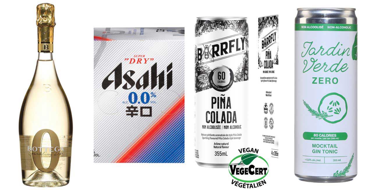 5 cocktails faibles en alcool (low ABV) et 5 boissons sans alcool ...